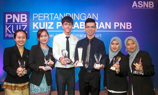 Group photography among the winners of PNB Investment Quiz 2019