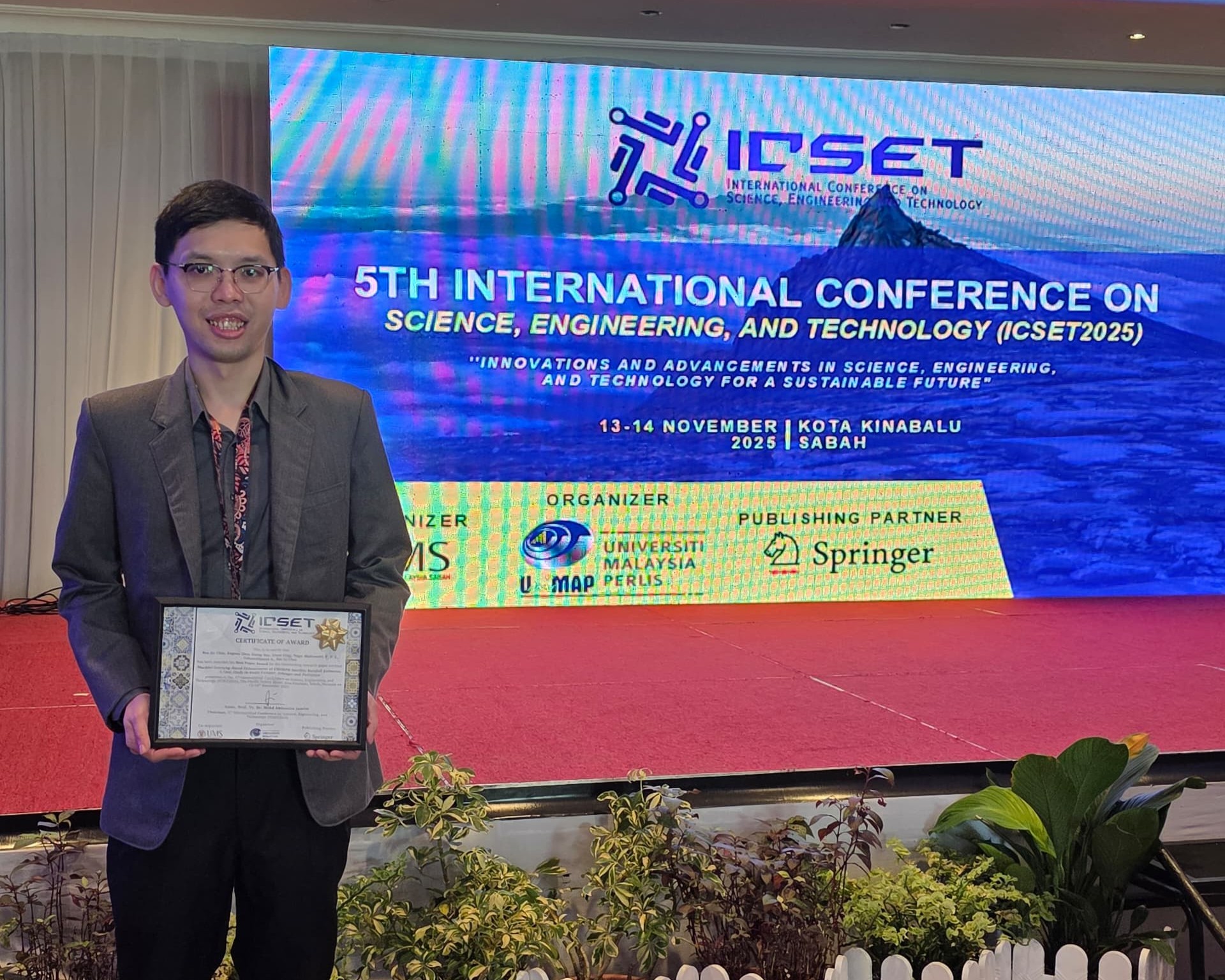 UTAR researchers win Best Paper Award at international science and ...