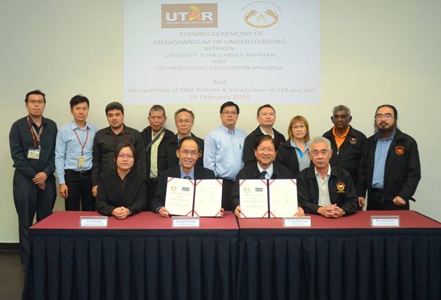 UTAR and TAM seal pact