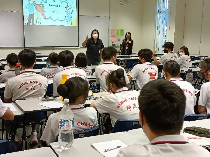 Students engaging in psychology-related fun activities under the ...