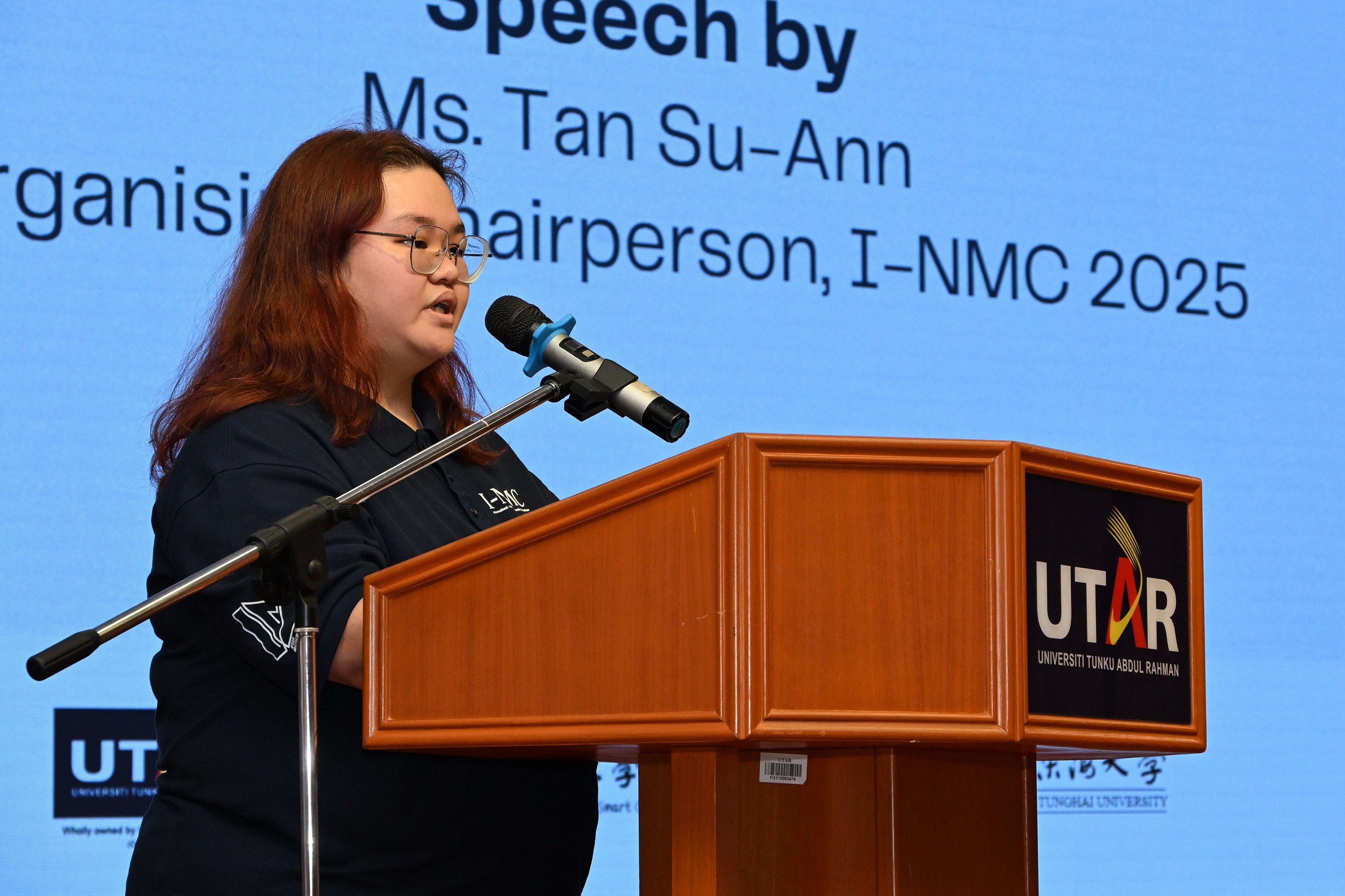 Tan sharing the significance of the event